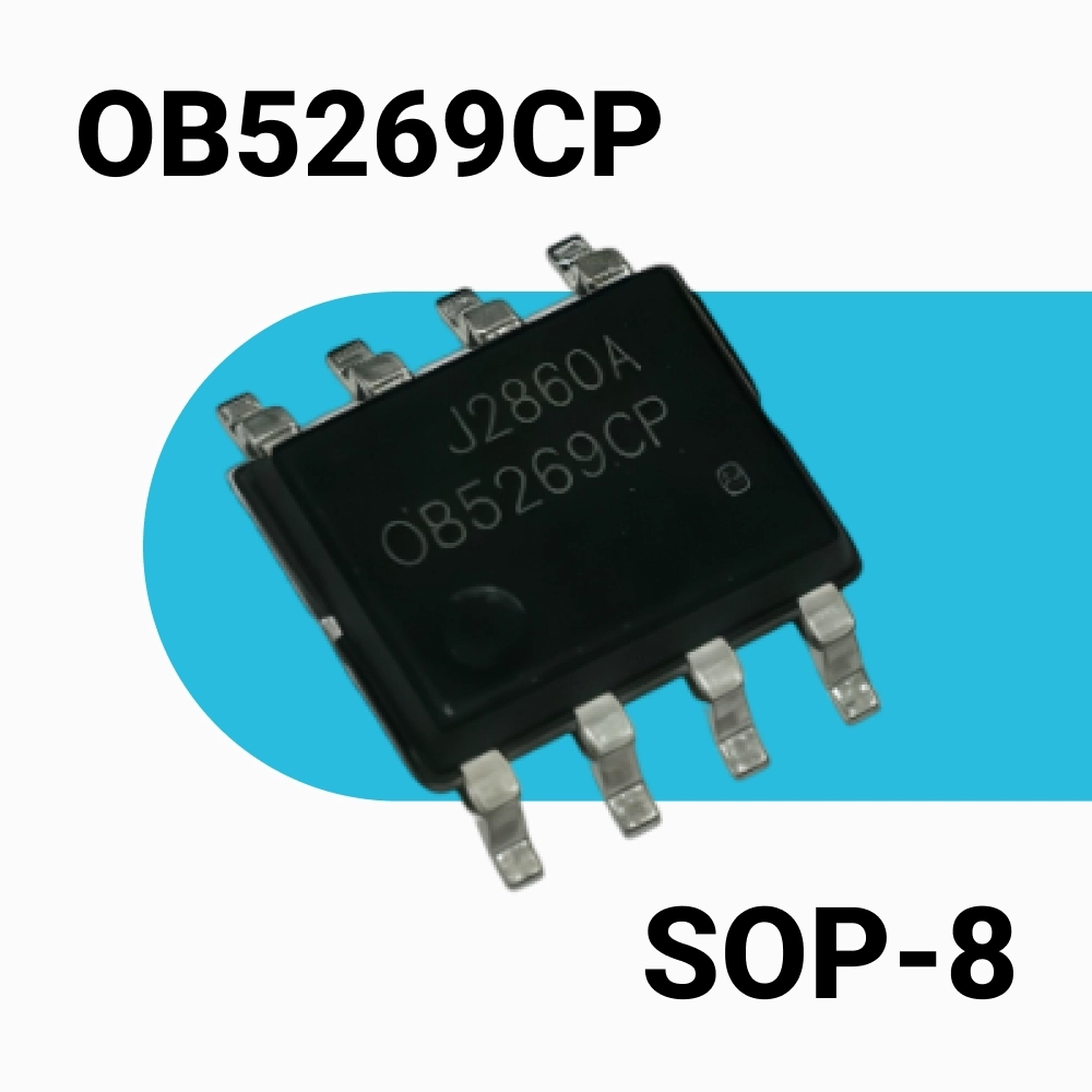 Купить OB5269CP ШИМ-контроллер 65кГц SOP-8 OB5269CPA
