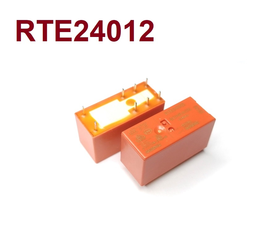 Купить RTE24012 реле 12VDC (1393243-4) 8A 250VAC 2C REL002